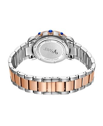 Jbw Women's Victory Diamond (1/6 ct.t.w.) Stainless Steel Watch - Macy's