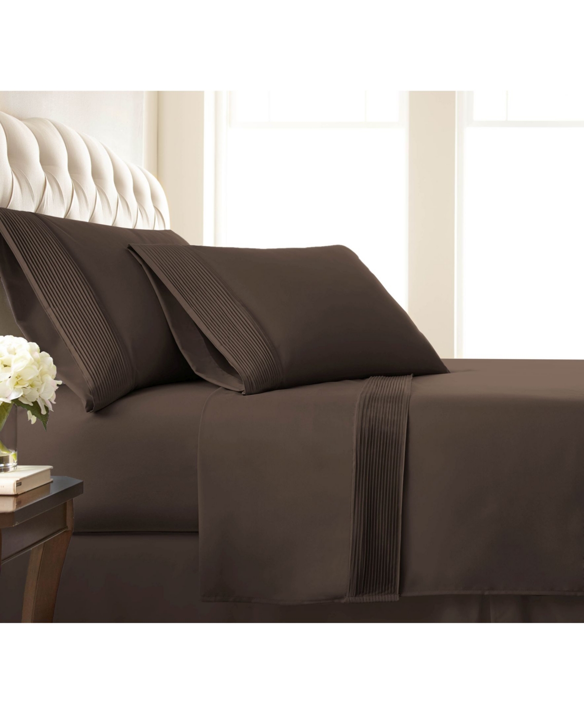 Click here for Southshore Fine Linens Classy Pleated 21 Extra dee... prices