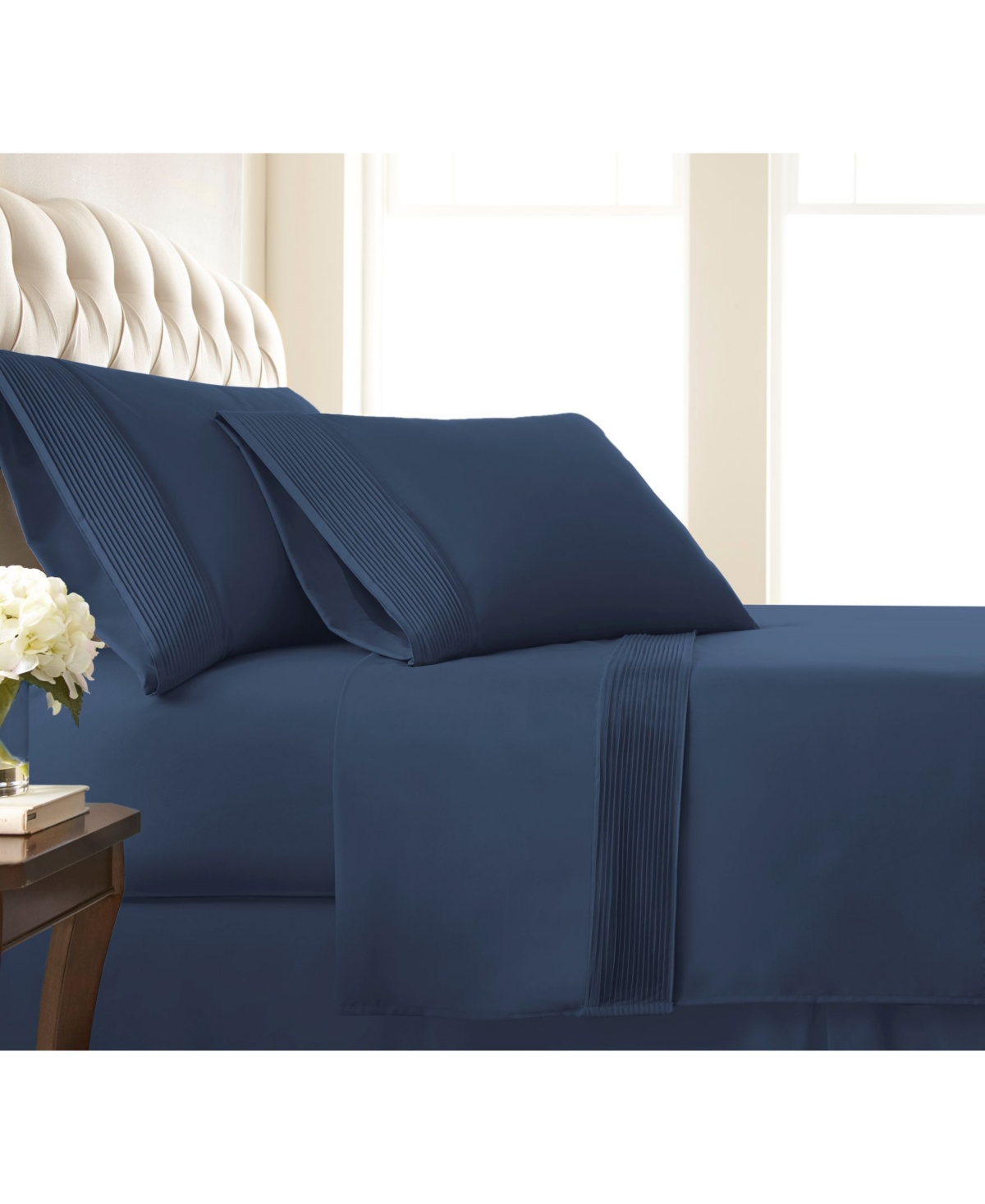 Click here for Southshore Fine Linens Classy Pleated 21 Extra dee... prices