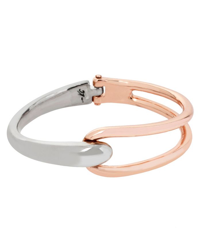 Kenneth Cole New York Hinged Bangle Bracelet - Macy's