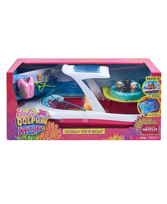 Barbie Dolphin Magic™ Ocean View Boat - Macy's