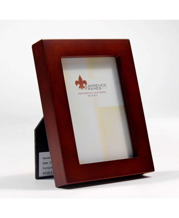 Lawrence Frames Walnut Wood Picture Frame - Gallery Collection - 2" x 3 ...