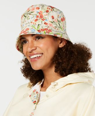 Totes Printed Bucket Rain Hat - Macy's