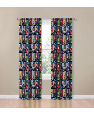 Disney Marvel Avengers Marvel Team Window Panel, 50" x 84" - Macy's