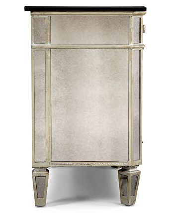 Furniture Marais Mirrored Console Table - Macy's