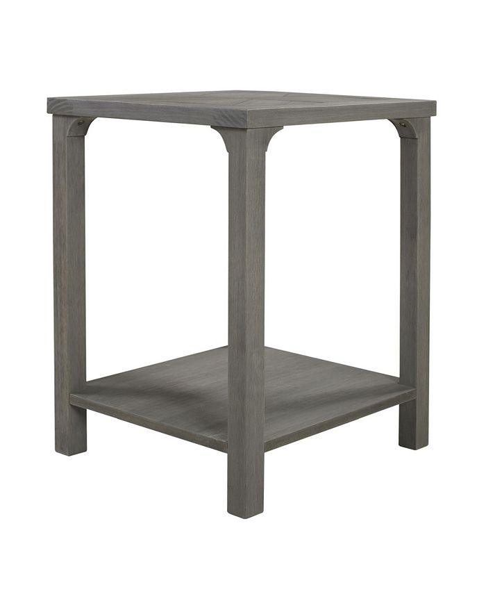 Walker Edison Wood Side Table - Macy's