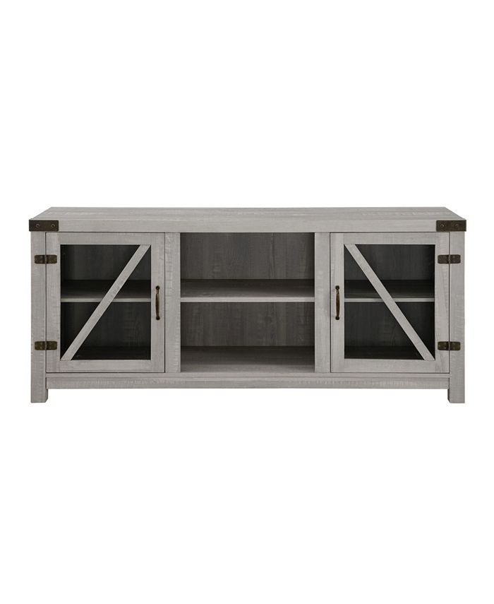 Walker Edison 58" Rustic Farmhouse Tv Stand - Macy's