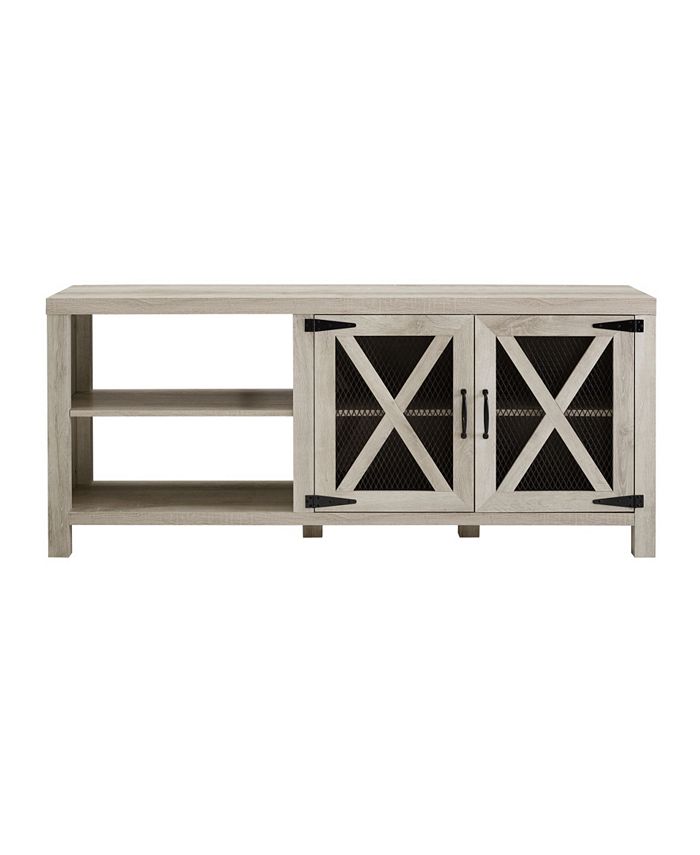 Walker Edison 58" Industrial Farmhouse Tv Stand - Macy's