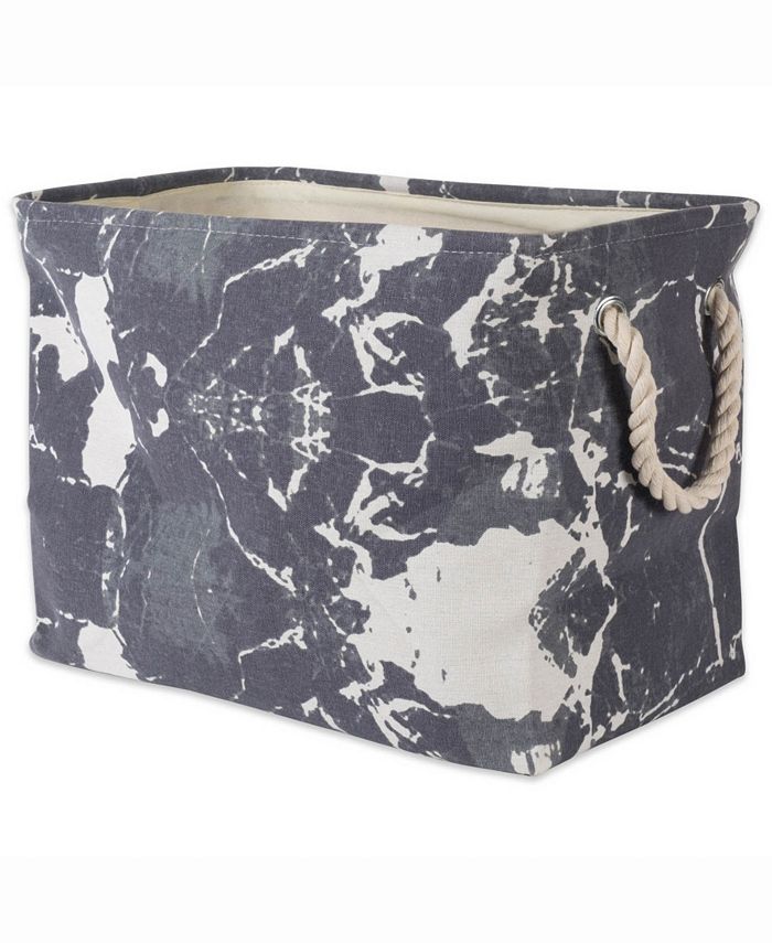 Design Imports 18" Rectangle Printed Storage Bin - Macy's