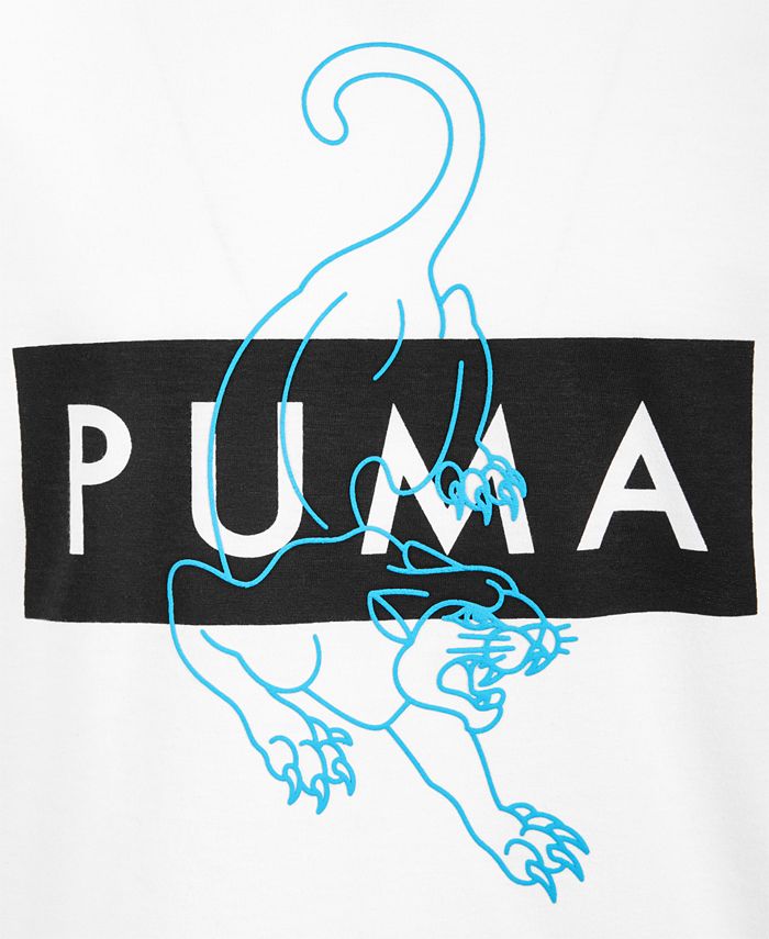 Puma Big Boys Fashion Logo Cotton T-Shirt - Macy's
