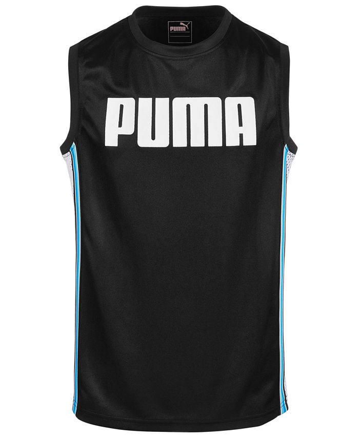 Puma Big Boys Dazzle + Mesh Muscle Tank Top - Macy's