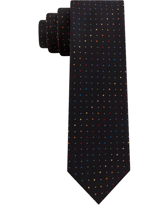 Kenneth Cole Reaction Men's Pride Pindot Skinny Tie - Macy's