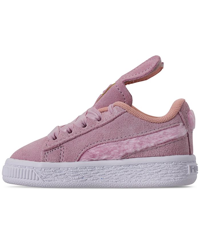 Puma Toddler Girls' Suede Easter Casual Sneakers from Finish Line - Macy's