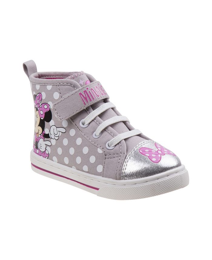 Disney Minnie Mouse's Every Step Canvas Sneakers - Macy's