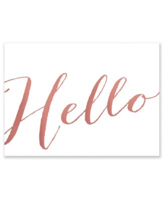 Hello Note Boxed Cards - Macy's