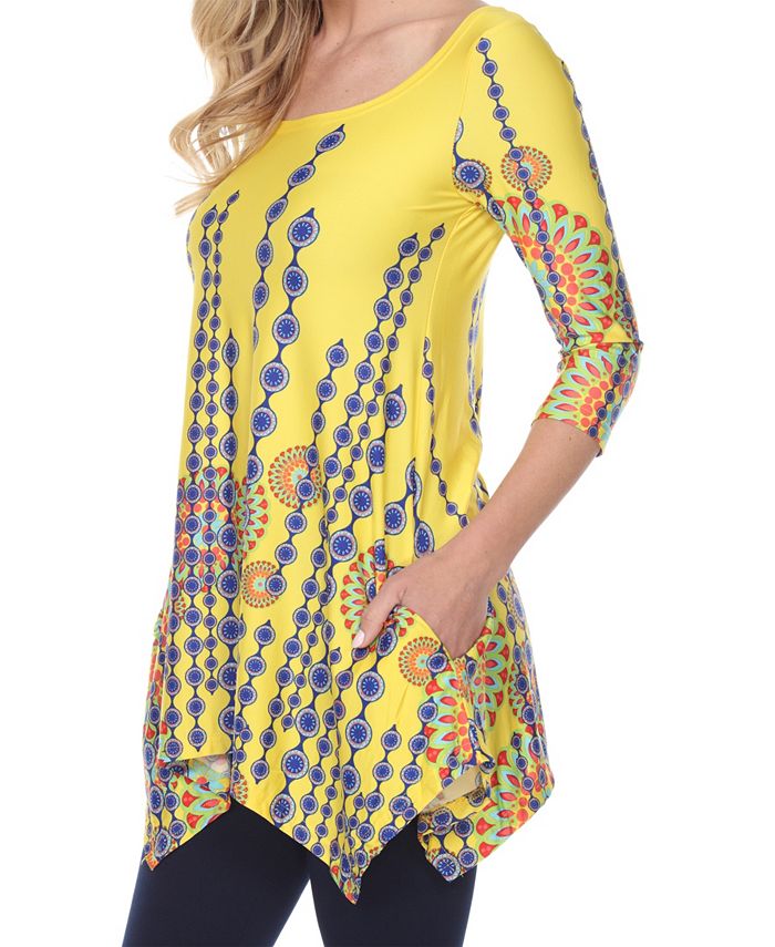 White Mark Women's Rella Tunic - Macy's