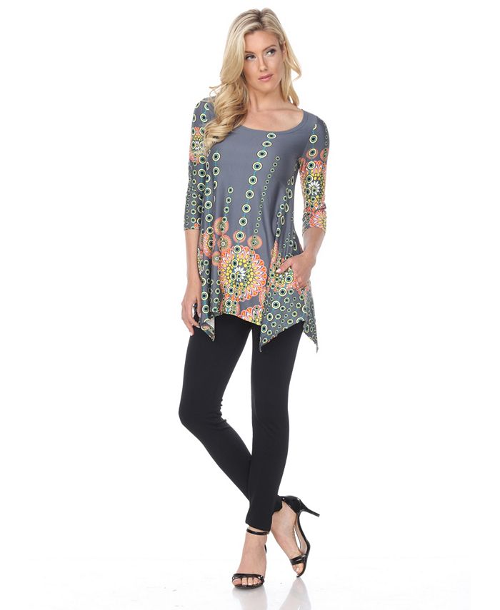 White Mark Women's Rella Tunic - Macy's