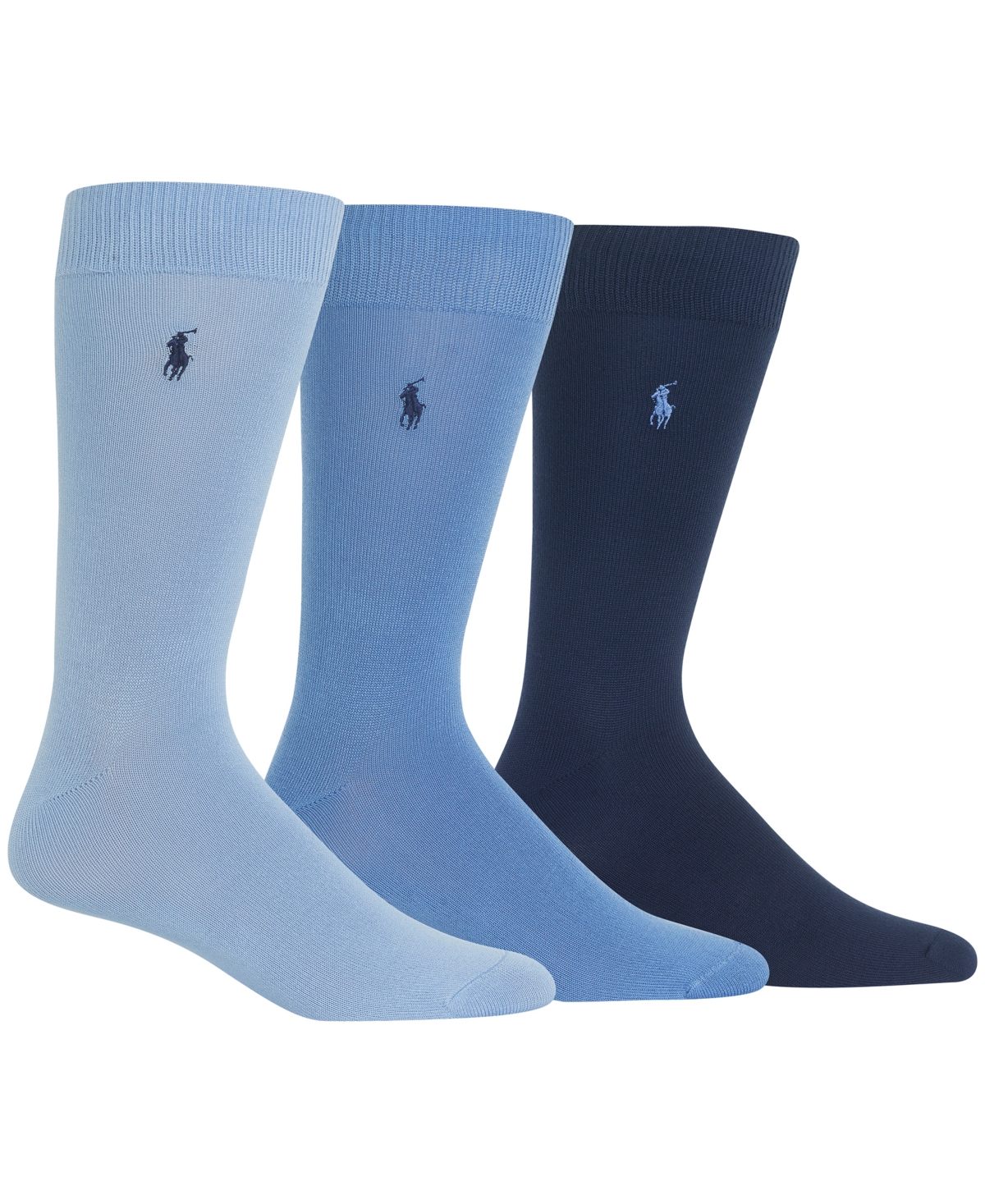 Click here for Polo Ralph Lauren Mens 3-Pk. Supersoft Dress Socks... prices
