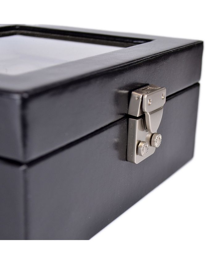 ROYCE New York 6 Slot Watch Box - Macy's