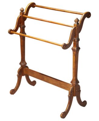 Butler Newhouse Oak Quilt Stand - Macy's