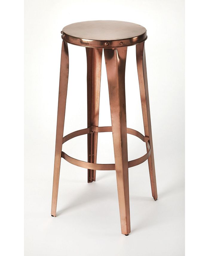 Butler Specialty Butler Ulrich Copper Bar Stool - Macy's