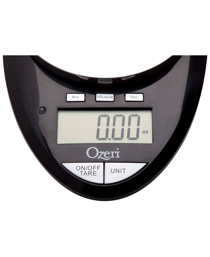 Ozeri Pro II Kitchen Scale and Countdown Kitchen Timer, with Removable ...