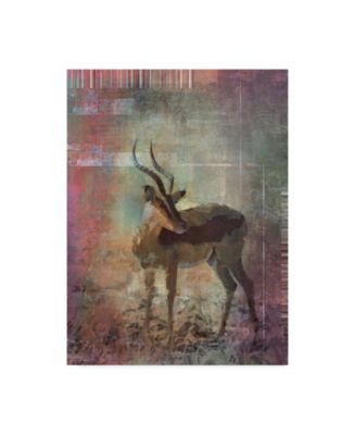 Greg Simanson 'Africa Antelope' Canvas Art - 18" x 24" - Macy's