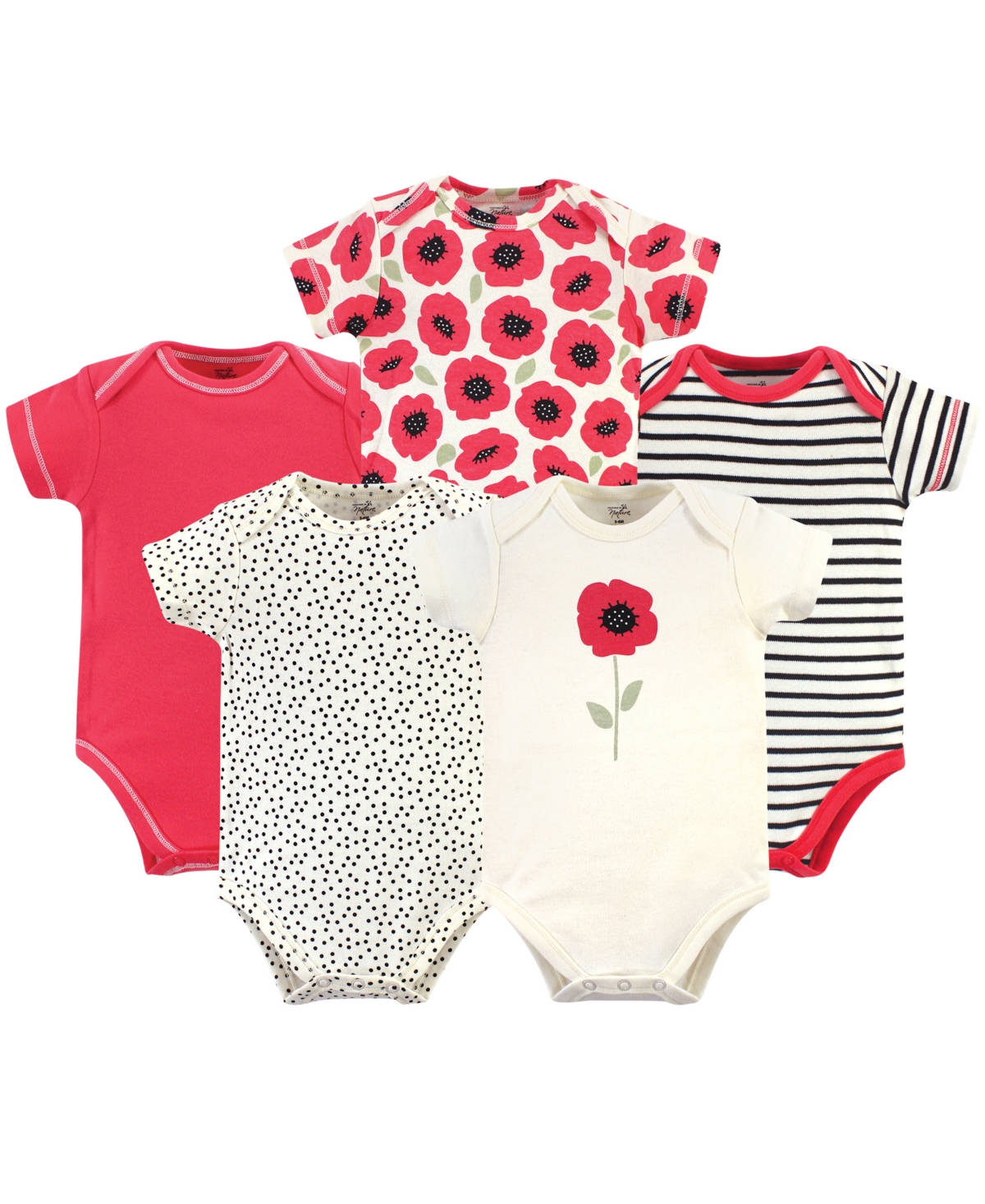 Click here for Touched by Nature Baby Girls Natural Cotton Bodysu... prices