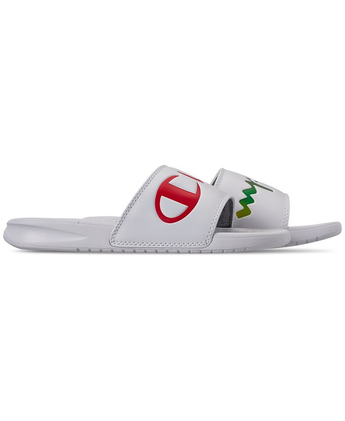 Champion Women's Super Slide Split Script Slide Sandals from Finish ...