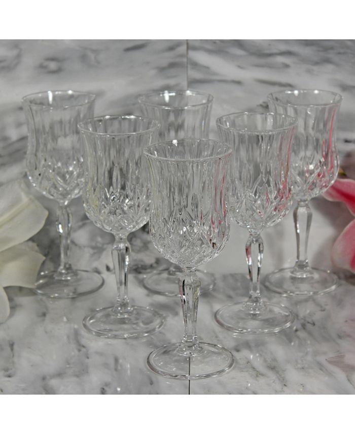 Lorren Home Trends RCR Opera Crystal Water Glass set of 6 - Macy's