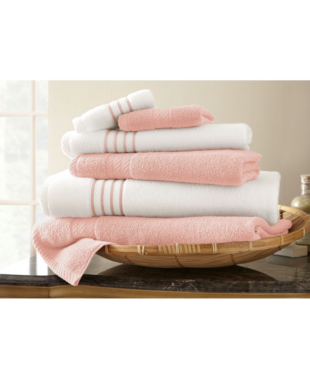 Click here for Modern Threads Quick Dry Stripe 6-Pc. Towel Set -... prices