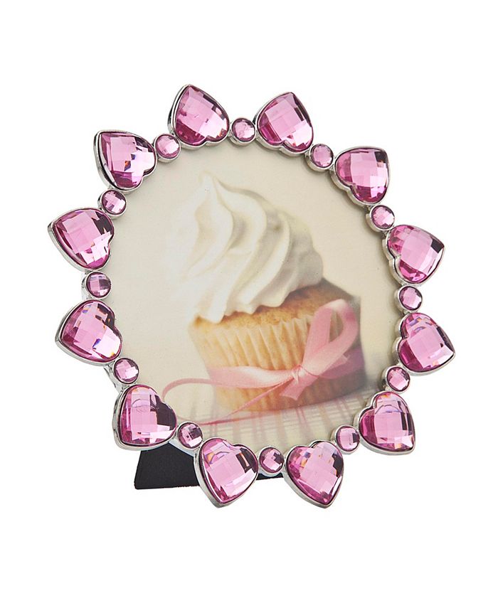 Philip Whitney Round Clear Diamond Spike Frame - 4x4 - Macy's