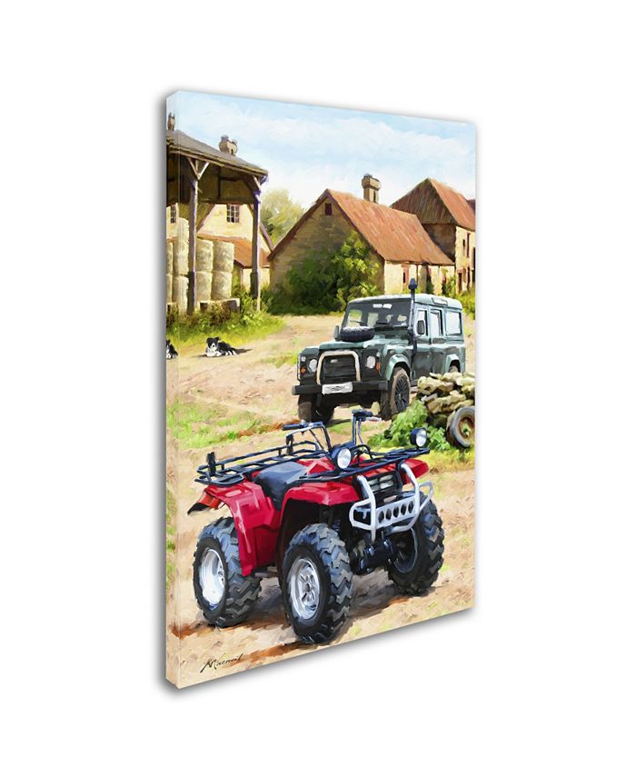 Trademark Global The Macneil Studio 'Quad Bike' Canvas Art - 30" x 47 ...