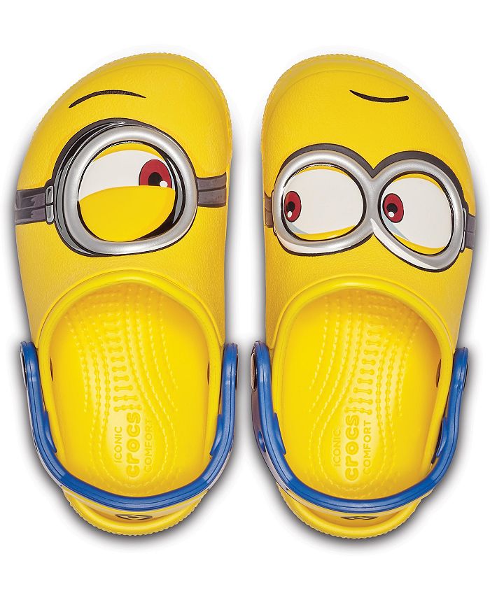 Crocs Baby, Toddler, Little Kids CrocsFunLab Minions Clog - Macy's