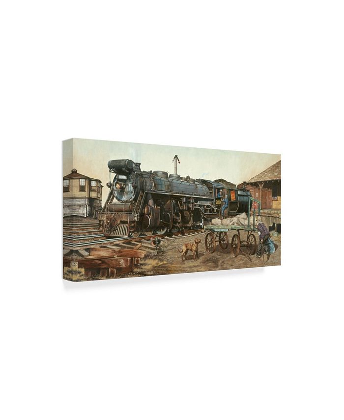 Trademark Global Les Ray 'The Unwelcome Passenger' Canvas Art - 24" x ...