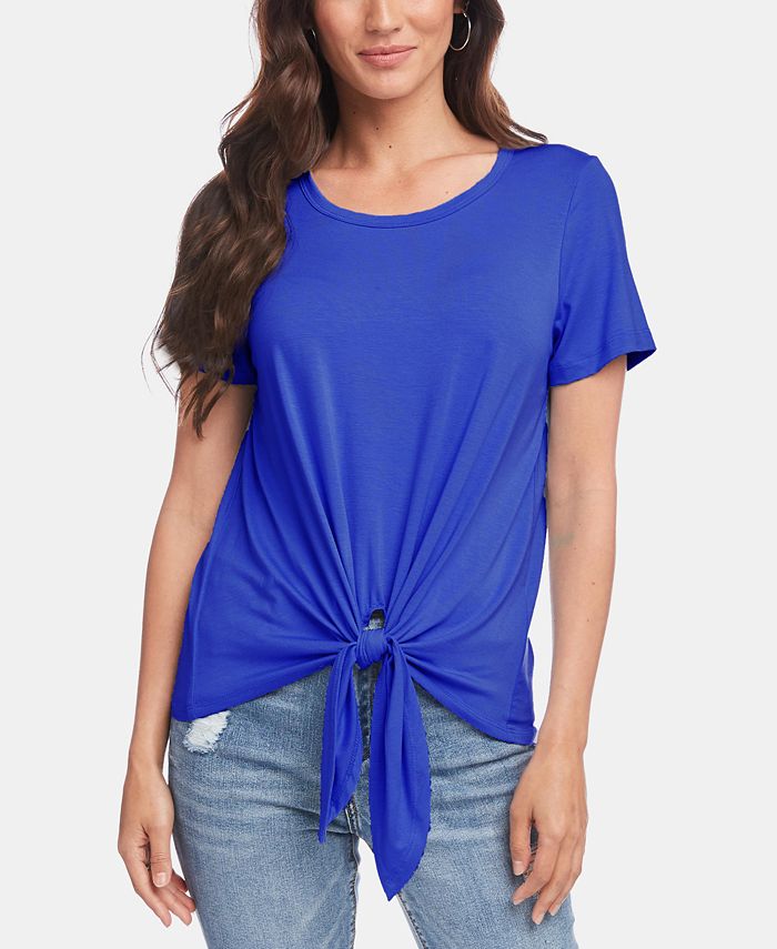 Karen Kane Tie-Front Top & Reviews - Tops - Women - Macy's