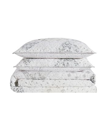 Brooklyn Loom Cottage Classics Kamala Floral Cotton Piece 3 Piece King ...