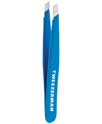Tweezerman Blue Mini Slant Tweezer - Macy's