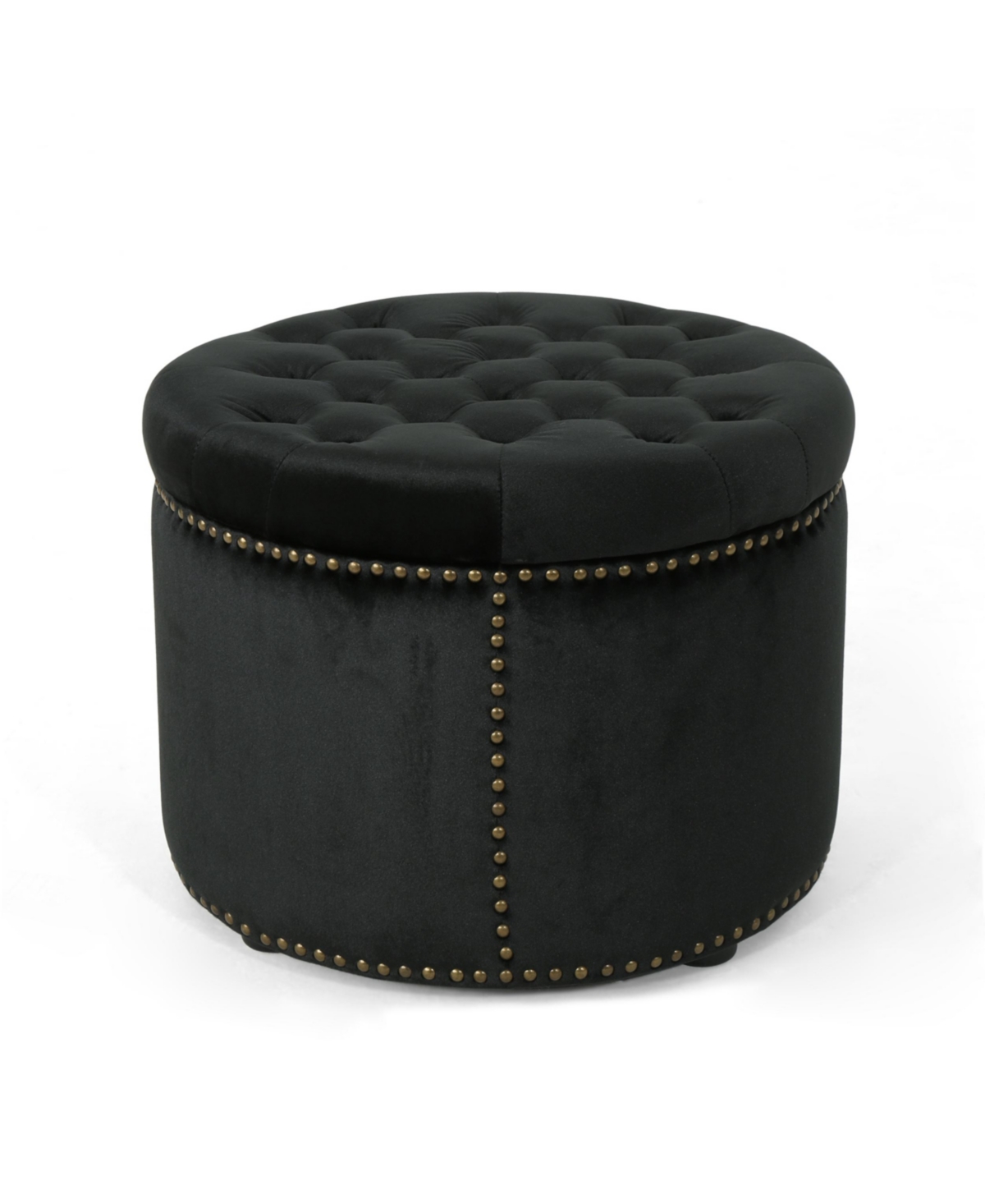 Click here for Tiernan Ottoman - Black prices