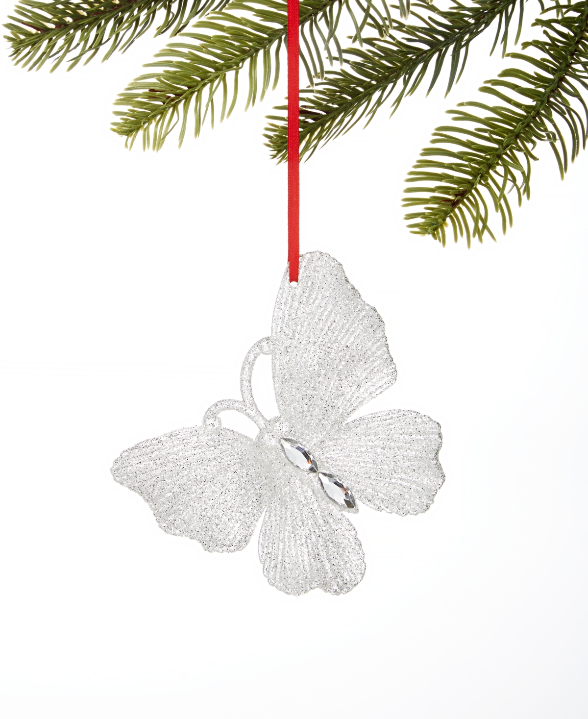 Click here for Holiday Lane Christmas Glitters Butterfly Ornament... prices