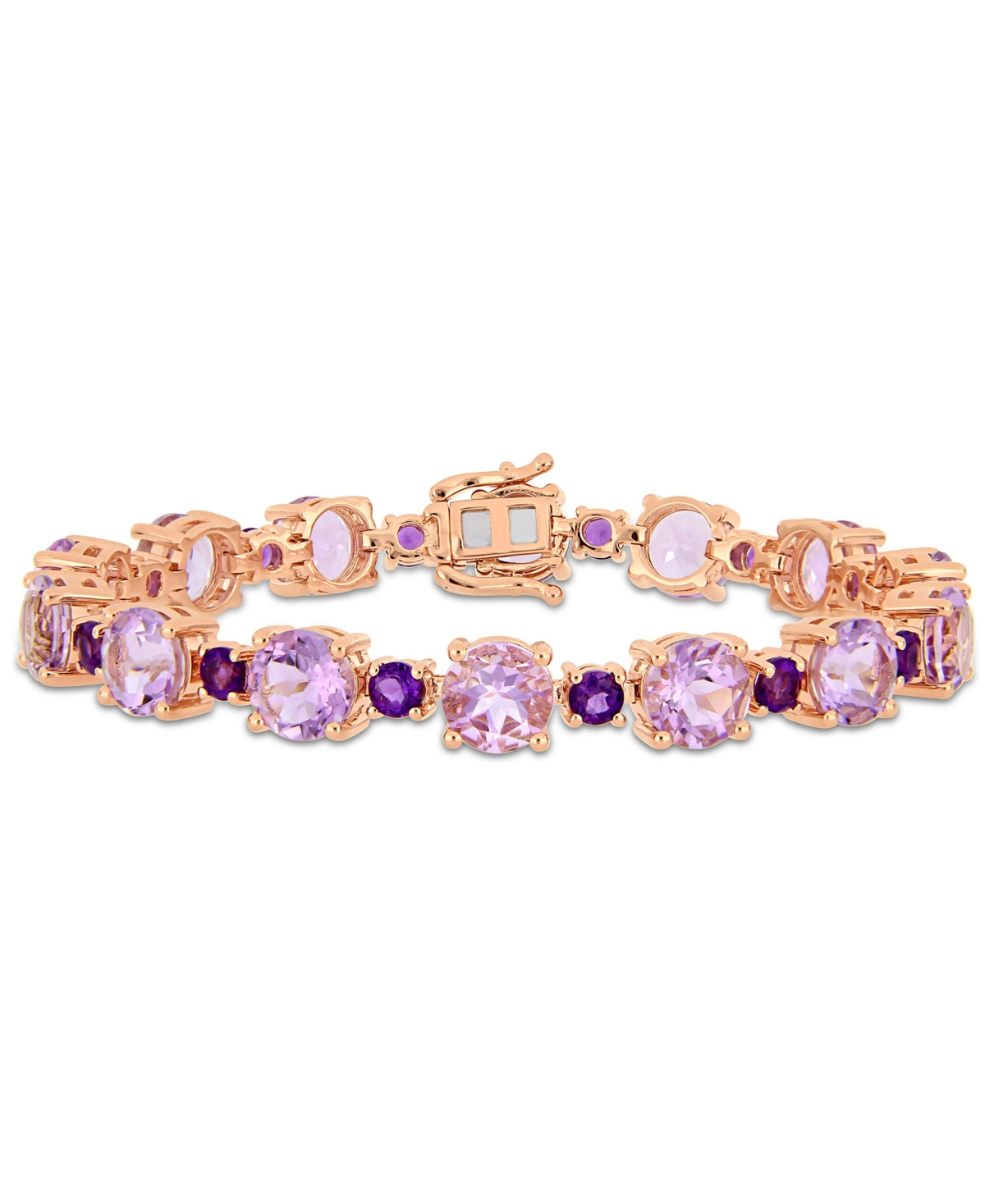 Click here for Pink Amethyst (24-5/8 ct.t.w.) Tennis Bracelet in... prices