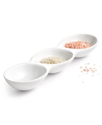 The Cellar Whiteware 3-Section Salt Server, Created for Macy's - Macy's