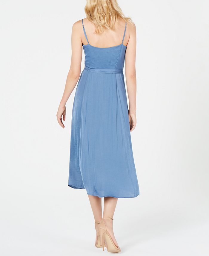 Vince Camuto Rumple Button-Front Dress - Macy's