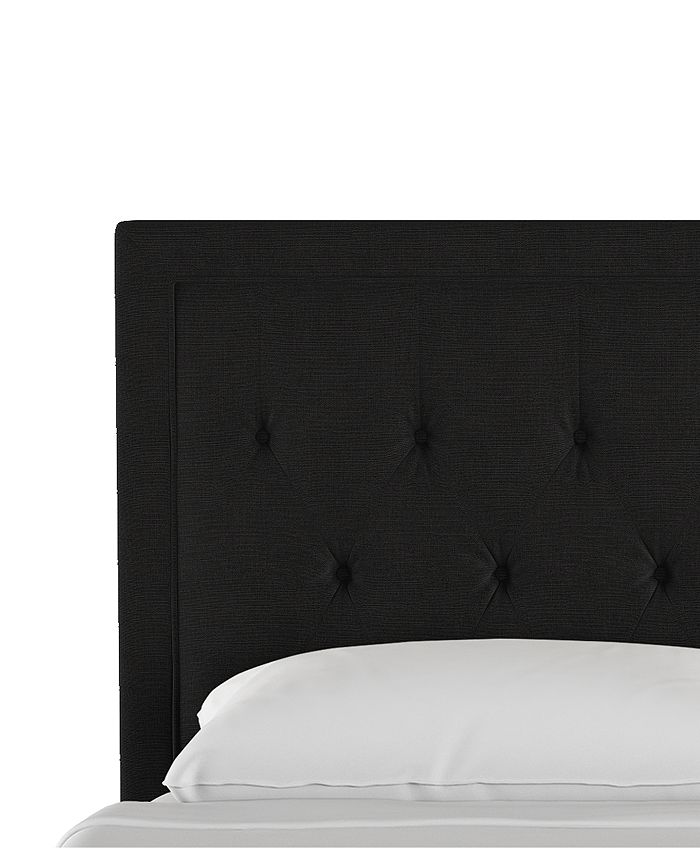 Skyline Low Profile Tufted Rectangle Platform Bed - Twin - Macy's