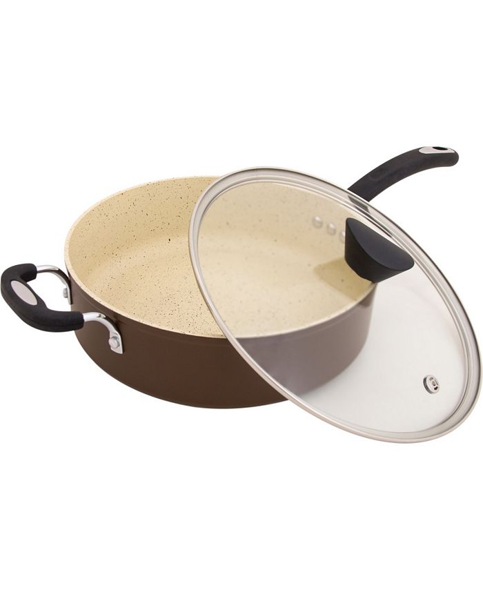 Ozeri Stone Earth All-In-One Sauce Pan with APEO-Free Non-Stick Coating ...