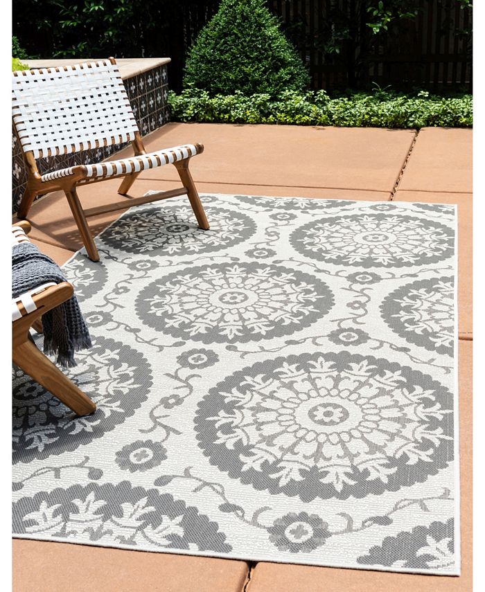 Bayshore Home Pashio Pas5 Gray 3' 3" x 5' Area Rug - Macy's