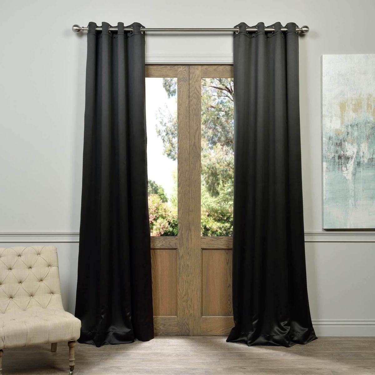 Click here for Half Price Drapes Grommet Room Darkening Curtain -... prices