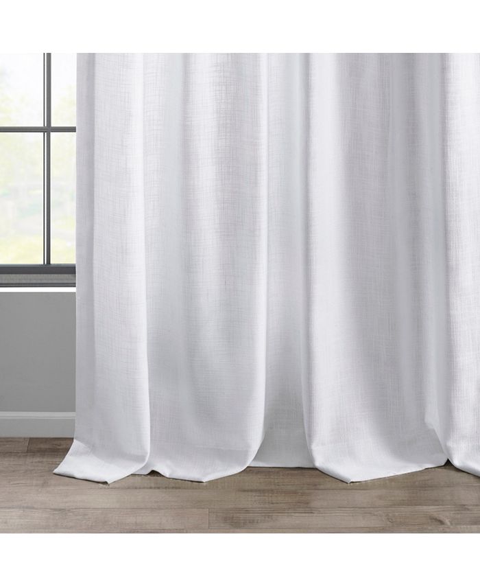 Exclusive Fabrics & Furnishings Heavy Curtain Panel, 50" x 84" - Macy's