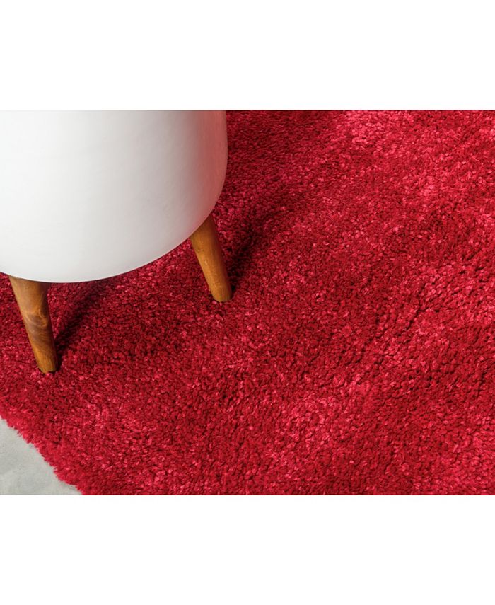 Bayshore Home Uno Uno1 Red 10' x 13' Area Rug - Macy's