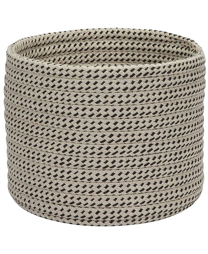 Colonial Mills Sunbrella Sandstorm Braided Basket - Macy's